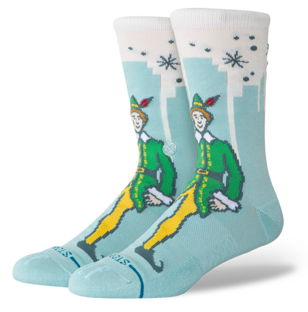Men's Stance Big City Elf Crew Sock -Large | Soxalito